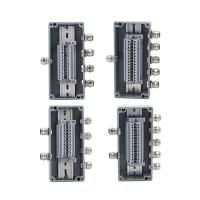 China Aluminum Sealed Junction Box 170x80x56mm IP67 with UK2.5B Terminal Blocks for sale