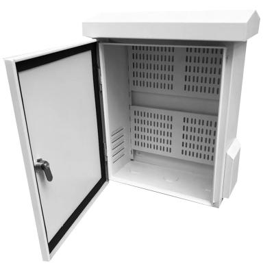 China 40x30x15cm Electrical Enclosure CCTV Power Distribution Box White Coating 1.2mm for sale