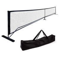 China Portable Pickleball Net Kit with Carrying Bag Metal Stand 22ft Court Tennis Frame for sale