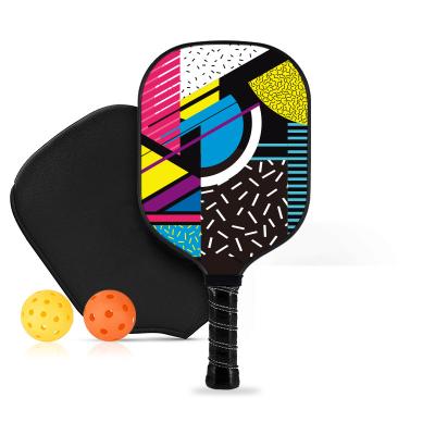 China USAPA Approved Carbon Fiber Pickleball Paddle 400x200mm Honeycomb Core Ultra Cushion Grip for sale