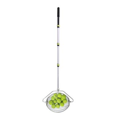 China Tennis Ball Picker Table Tennis Ball Golf Ball Collector Nut Gatherer 18 Inch Retractable for sale
