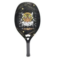China Beach Tennis Racket Carbon Fiber EVA Core Padel Racquet 500x230mm 315g for sale
