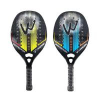 China 3K Carbon Fiber Rough Face Beach Tennis Racket 330g Professional Padel Tennis Racquet for sale