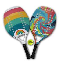 China Carbon Fiber Beach Padel Racket EVA Foam Core 310-330g with Bag for Men Women Beginners for sale