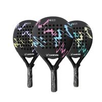 China Full Carbon Beach Tennis Racket Soft EVA Face 360g Unisex Equipment with Bag for sale