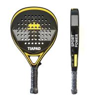China 38mm Thickness Beach Tennis Padel Racket 3K Carbon Fiber EVA Soft Core 360-380g with Cover Bag for sale