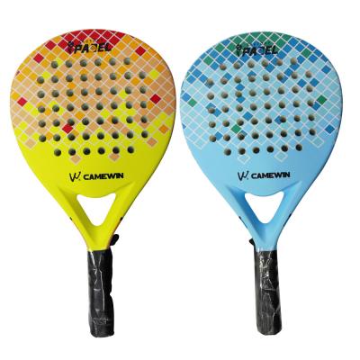 China 38mm Carbon Fiber Padel Racket 360g Outdoor Beach Tennis Paddle for Sport for sale
