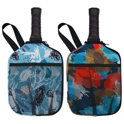 China Neoprene Pickleball Paddle Cover 28x21cm Protective Sleeve for Racket Storage for sale