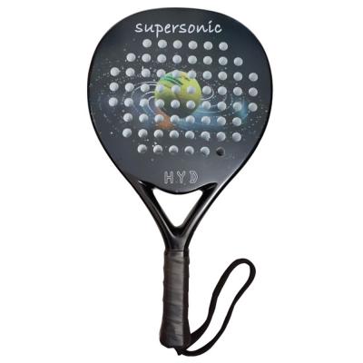 China Carbon Fiber Padel Racket 38mm EVA Foam Core Beach Tennis Racquet 365g for sale