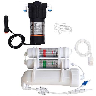 China 12V Reverse Osmosis Water Purifier Direct Drinking System for Car Camping Outdoor for sale
