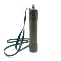 China Portable Water Filter Straw 0.01 Micron Outdoor Survival Purifier 1000-2000L for sale