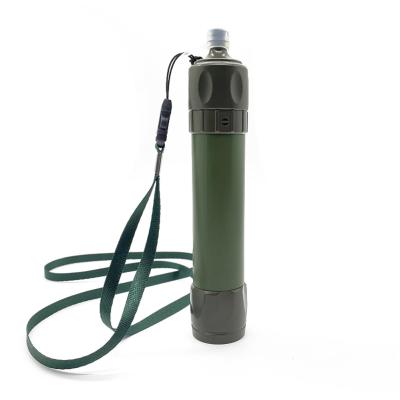 China Portable Water Filter Straw 0.01 Micron Outdoor Survival Purifier 1000-2000L for sale
