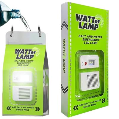 China Salt Water Emergency Lamp 200 Hours LED Camping Fishing Light No Batteries Needed Portable Outdoor for sale