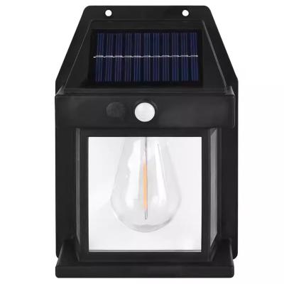 China Solar Tungsten Wall Light 30W IP65 PIR Motion Sensor 3 Lighting Modes Outdoor Garden Garage Lamp for sale