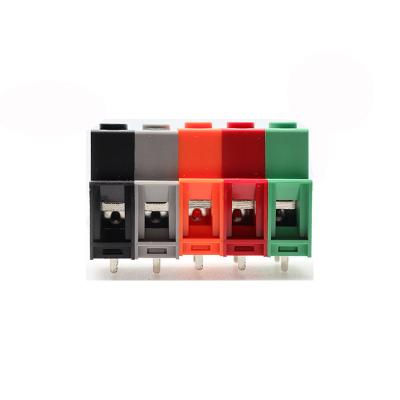 China 10.16mm Pitch 1000V 65A PCB Screw Terminal Blocks Connector Jointable 2-20 Poles for sale