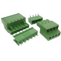 China 5.08mm Pitch Pluggable Screw Terminal Block 300V 10A Horizontal Wiring Connector 2-20 Pin for sale
