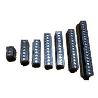China 3.81mm Pitch PCB Pluggable Screw Terminal Blocks 2-20 Pins 300V 10A for PLC S7-1200 for sale