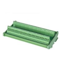 China 64 Ways Wiring Connection Plate Terminal Blocks Distribution Board Din Rail Mount 5.08mm 5A for sale