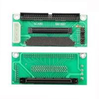 China SCSI SCA 80 Pin to 68 Pin 50 Pin IDE Hard Disk Adapter Converter 80x38x10mm for sale