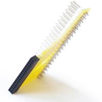 China 1.27mm 2x20 Pin Dual Row Female to 2.54mm Male Pin Header Adapter PCB Board Converter for sale