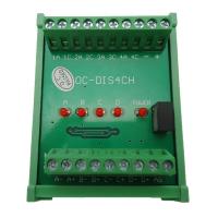 China 4 Channel HTL to TTL Signal Converter 24V to 5V Open Collector Differential 500kHz for sale