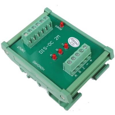 China 3 Channel Differential TTL to HTL Signal Converter 24V DC for PLC NPN PNP Input for sale