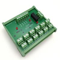 China 1 In 6 Out Pulse Signal Distributor 0-200 kHz Stepper Motor Splitter 9-26 VDC for sale
