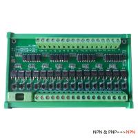 China 16 Ways PLC Output Power Amplifier Module Relay Board ZC16BN NPN Signal 24V for sale