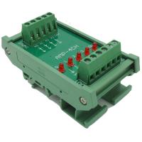 China 4 Channel DC 24V PLC Amplifier Board PNP Input NPN Output 2A Opto-isolated for sale