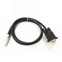 China DB-9 Female to 5 Pin Aviation Connector Data Cable for Leica 500 Series GPS to PC 1m for sale