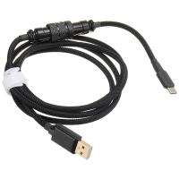 China Mechanical Keyboard Cable 1.5M USB Type C with GX16 Aviation Connector Heavy Duty for sale