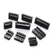 China 2.54mm Flat Cable IDC Female Socket Rectangular Receptacle Connector 6 - 64 Pin TE / Tyco / Amp Replacement for sale