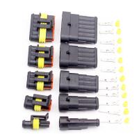 China Automotive Lamp Device Connector Waterproof Housing Terminals 6 Way 14A 282079-2 282087-1 for sale