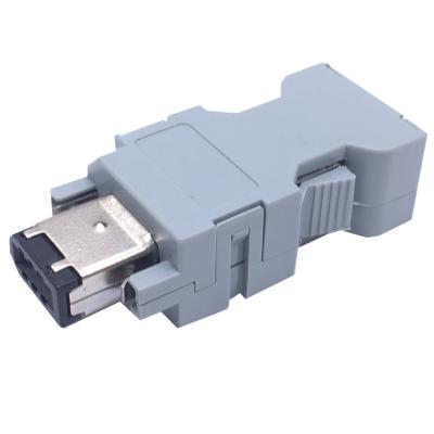 China SCSI 6 Pin Male Servo Connector Replacement 55100-0670 Gold Plated 6 Pin for sale