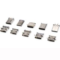 China USB 3.1 Type C Receptacle 24 Pin Female Socket Jack PCB Connector Fast Charging Port for sale