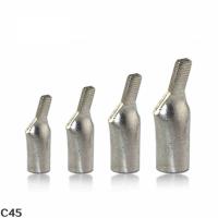 China C45 Copper Terminal Lugs Pin-shaped Insert Needle Naked Connectors 7.5mm to 26mm for sale