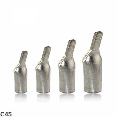 China C45 Copper Terminal Lugs Pin-shaped Insert Needle Naked Connectors 7.5mm to 26mm for sale