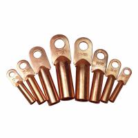 China DT Copper Cable Lug Connecting Terminals 10-800mm2 Pure Copper Wire Range for sale