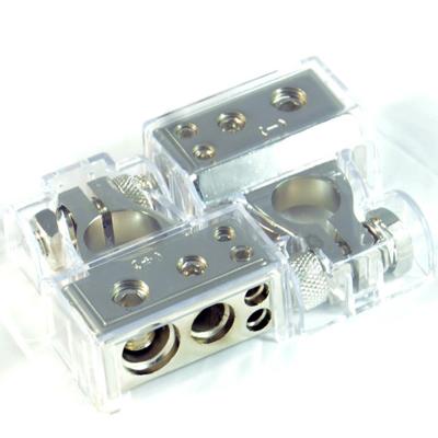 China Vehicle Car Truck Battery Head Clamp Terminals Connector 4 8 AWG Zinc Alloy 18.2mm for sale