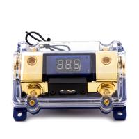 China 1 In 1 Out Car Audio Power Fuse Holder 100A Copper Terminal Block 4AWG 0AWG for sale
