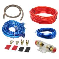 China 8GA 5m Car Power Subwoofer Amplifier Audio Wire Cable Kit with 60A Fuse Holder for sale