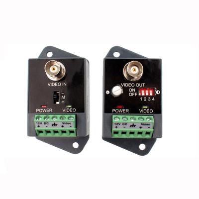 China Active Video Balun Transceiver 1 Channel BNC to UTP CCTV Extender 2400m for sale