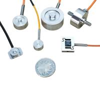 China Stainless Steel Miniature Button Load Cell 5N to 2000N Tension Compression Sensor for sale