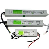 China IP67 Waterproof Constant Voltage Outdoor CCTV LED Switching Power Supply 12V 24V 10W to 300W for sale