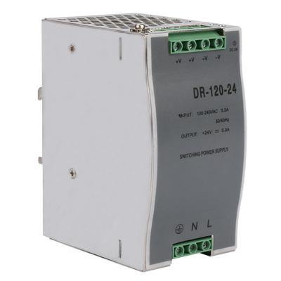 China DR-120-24 Din Rail Power Supply 24V 5A 75W DC Output Switching Mode for sale