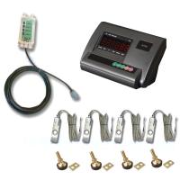 China 0.5T to 10T Weighing Indicator Load Cells Sensors Summing Junction Box Platform Balance Scale Kit for sale