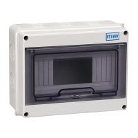 China HT 8 Way IP65 Waterproof Outdoor Electrical Enclosure Distribution Plastic Switch Box 8 Circuit for sale