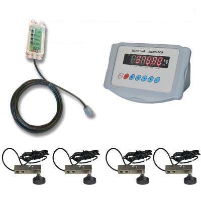 China 0.5T to 5T Weighing Indicator Load Cell Sensor Summing Junction Box Platform Scale Kit for sale