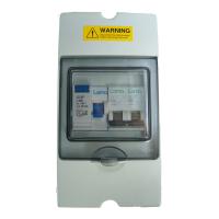 China 4 Way IP65 Waterproof Electrical Distribution Enclosure Wall Mount Outdoor Switch Box 1504 for sale