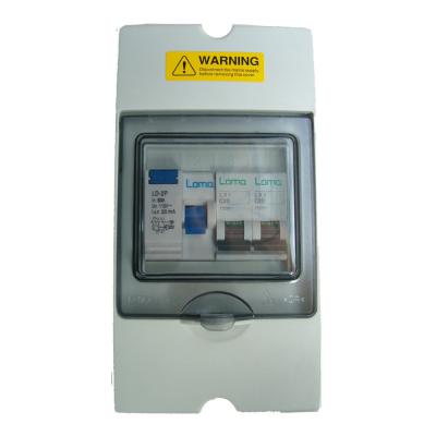 China 4 Way IP65 Waterproof Electrical Distribution Enclosure Wall Mount Outdoor Switch Box 1504 for sale